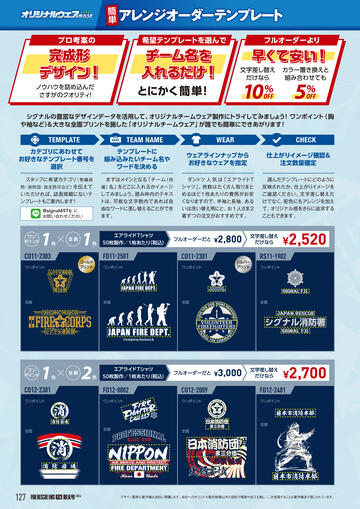 WEBカタログ FIRE RESCUE EMS Vol.116 ページ 127
